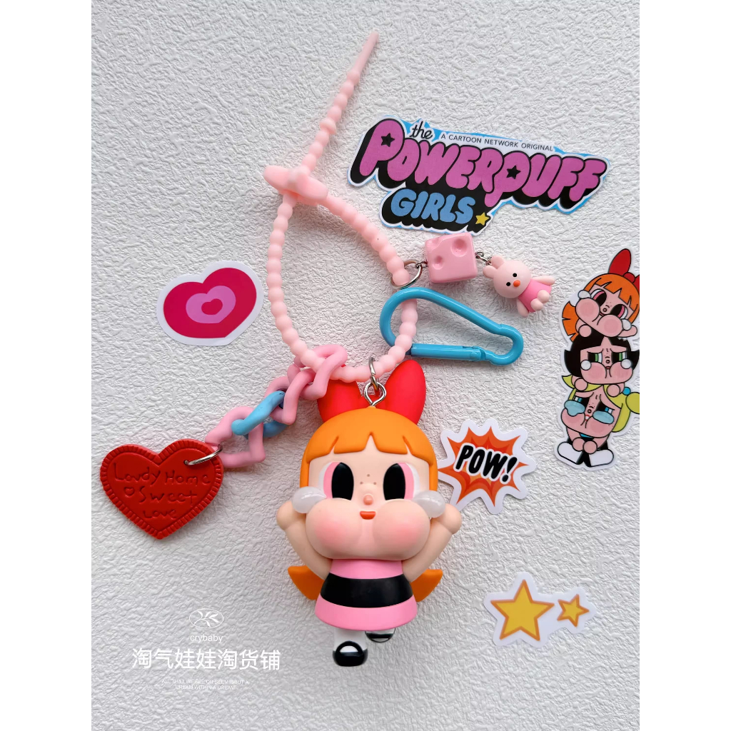 Jual [ORIGINAL 100% POPMART GUARANTEE ] POPMART CRYBABY THE POWERPUFF ...