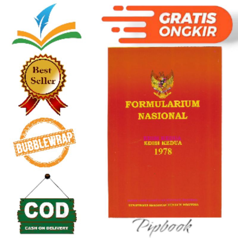 Jual Buku Farmasi Buku Formularium Nasional Edisi Kedua 1978 Buku