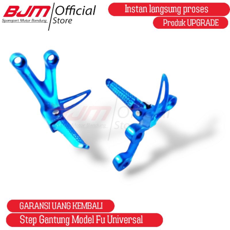 Jual foot step belakang satria fu variasi biru bisa untuk jupiter mx mx ...
