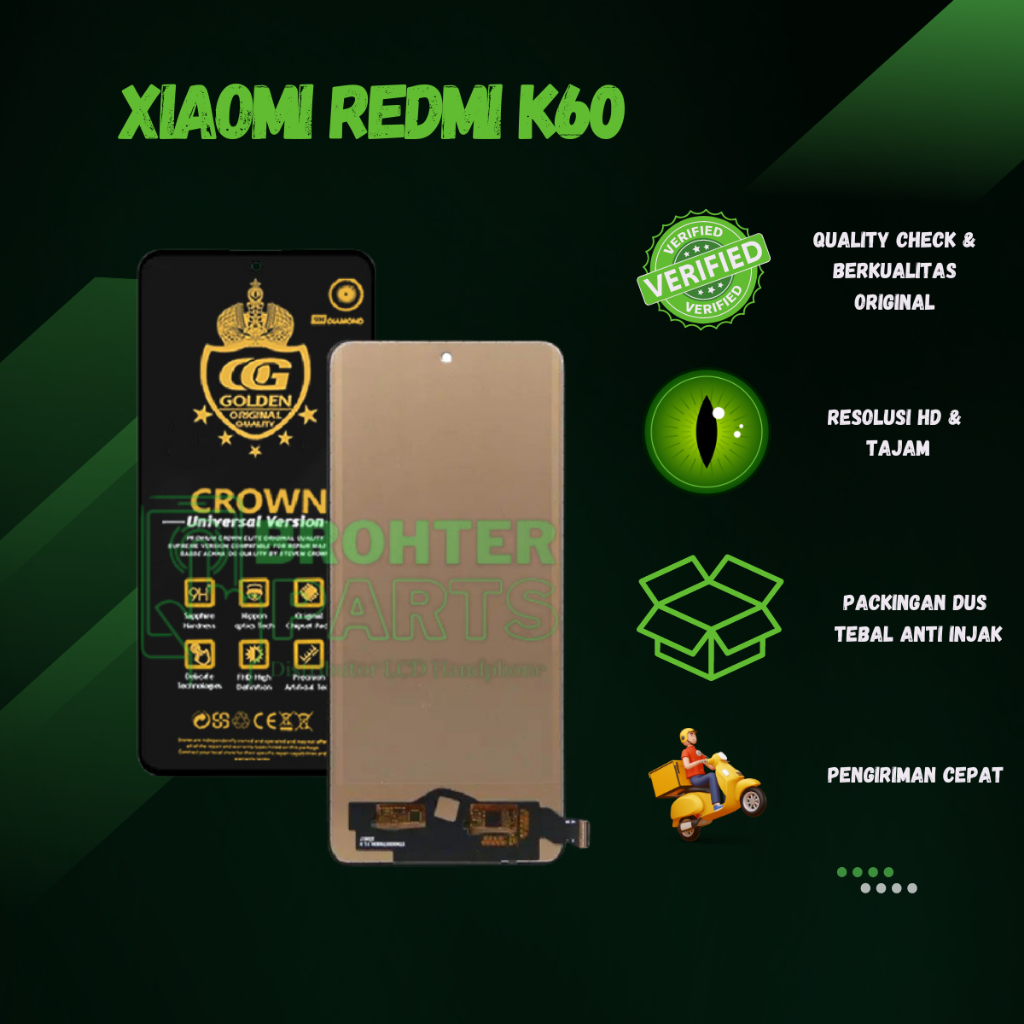 Jual LCD XIAOMI REDMI K60 TOUCHSCREEN FULLSET COMPLETE | Shopee Indonesia