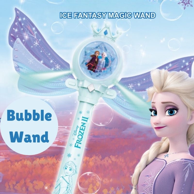 Jual Frozen magic bubble wand bubble gun mainan anak gelembung sabun ...