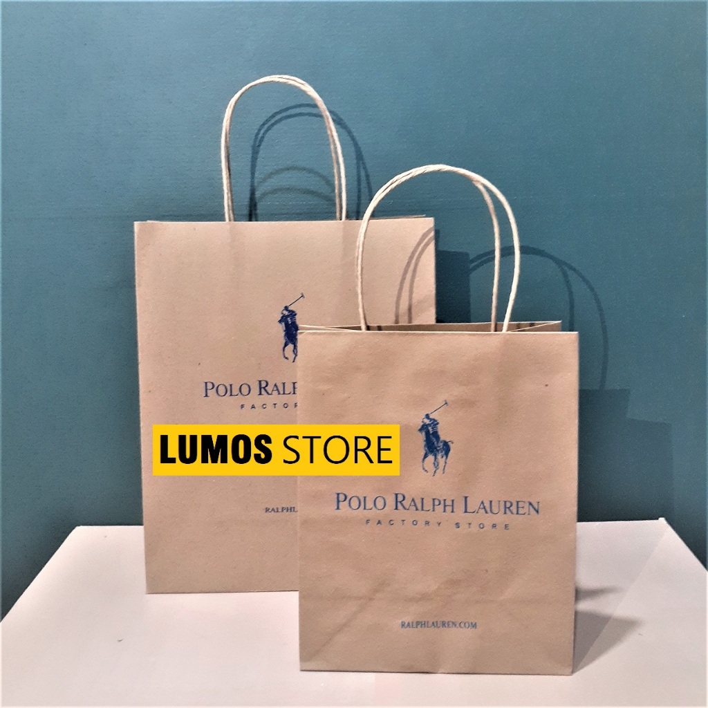 Jual Paper bag Polo 2 sisi tas kertas kado hadiah | Shopee Indonesia