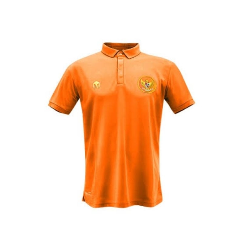 Jual (MILLS) Timnas Indonesia Polo Shirt - Oren 2020 - Original ...