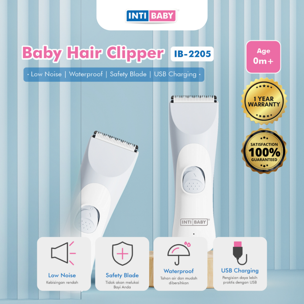 Jual INTI BABY - Baby Hair Clipper (IB-3101) / Baby Hair Trimmer / Alat ...