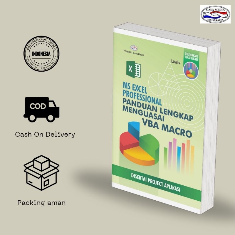 Jual MS EXCEL PROFESSIONAL Panduan Lengkap Menguasai VBA MACRO (di ...