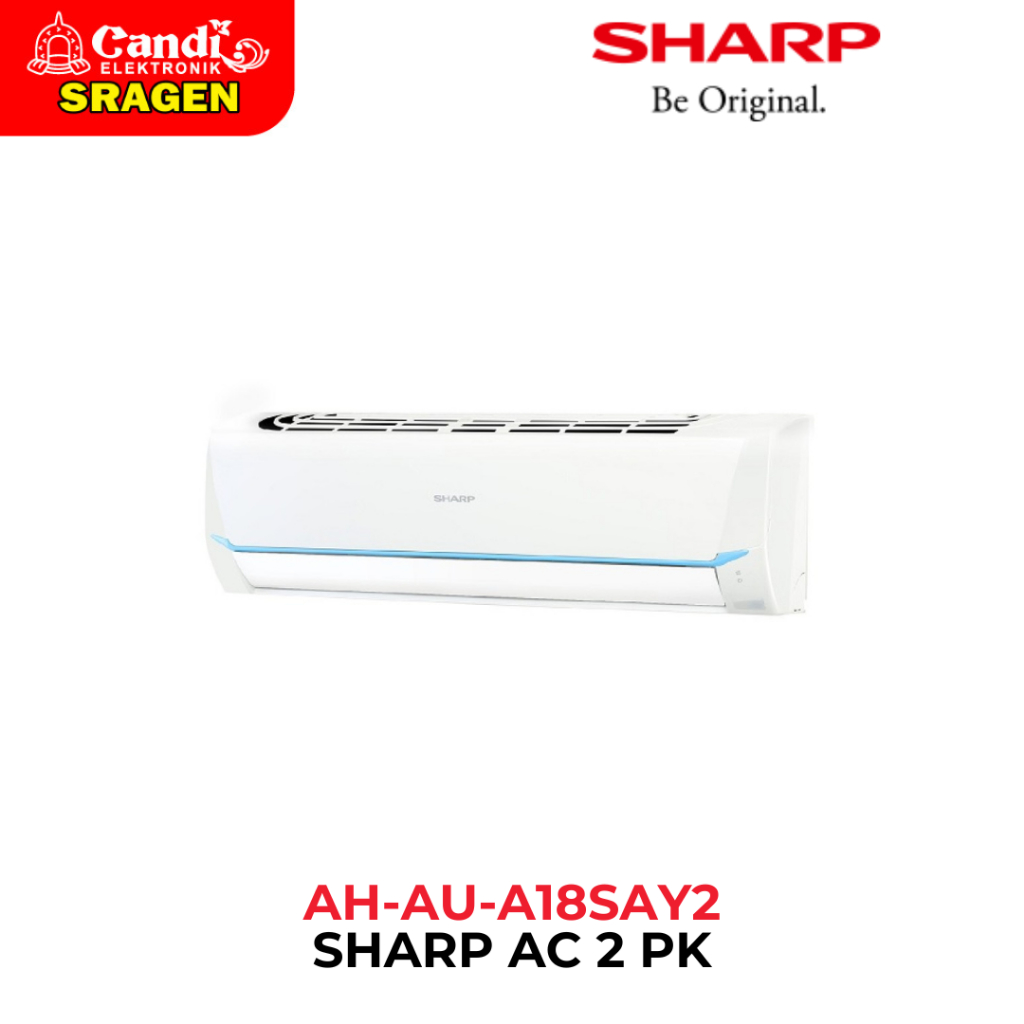Jual SHARP AC Split 2 Pk Standard Jetstream - AH-AU-A18SAY2 | Shopee Indonesia