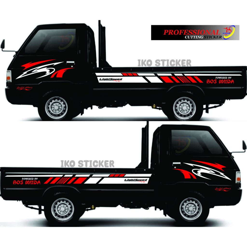 Jual Stiker Striping List Cutting Stiker Mobil Pickup Stiker Mobil ...
