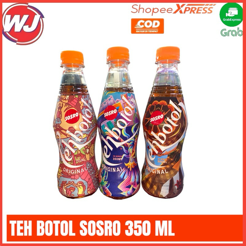 Jual TEH BOTOL SOSRO 350 ML | Shopee Indonesia