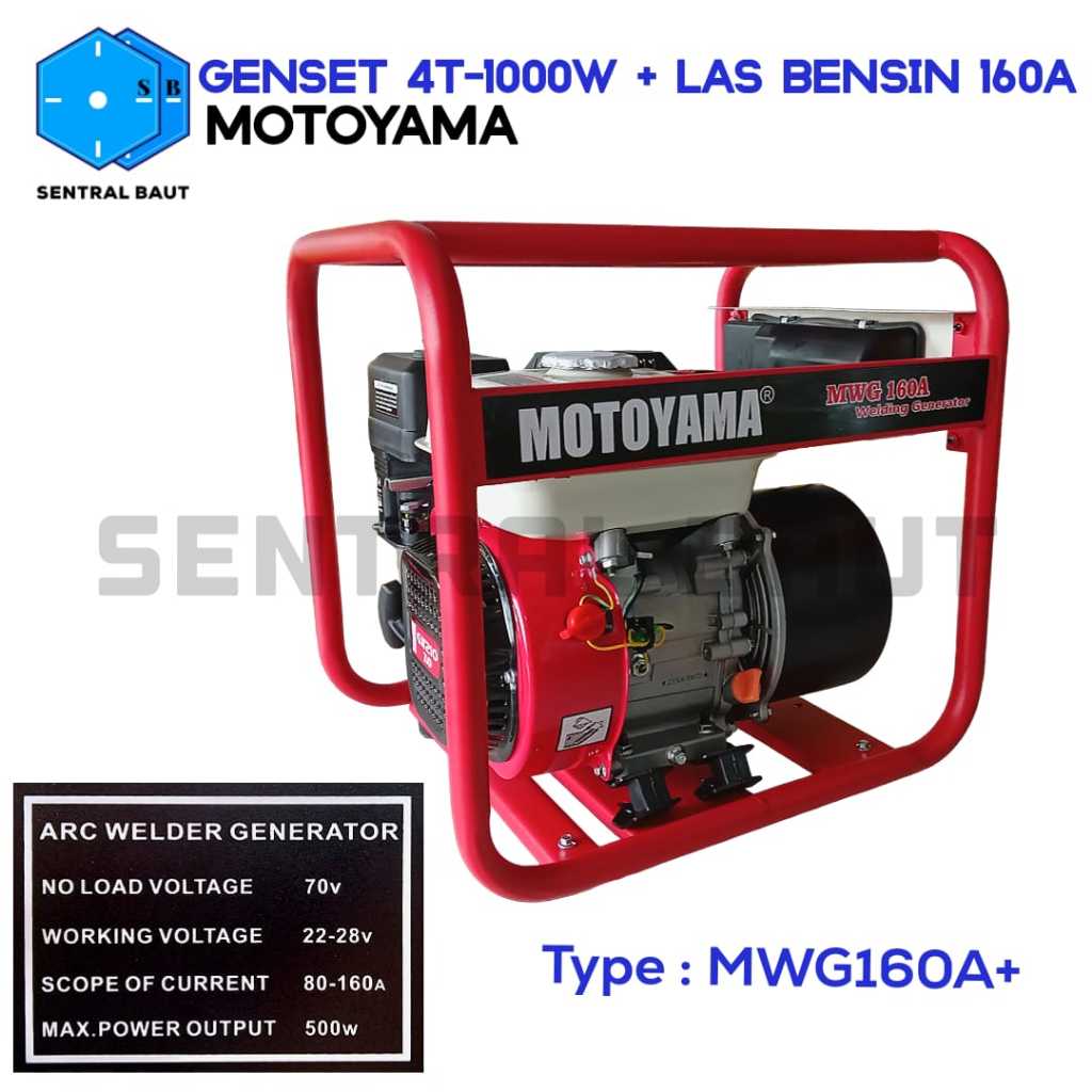 Jual Genset Las Merk MOTOYAMA | Shopee Indonesia