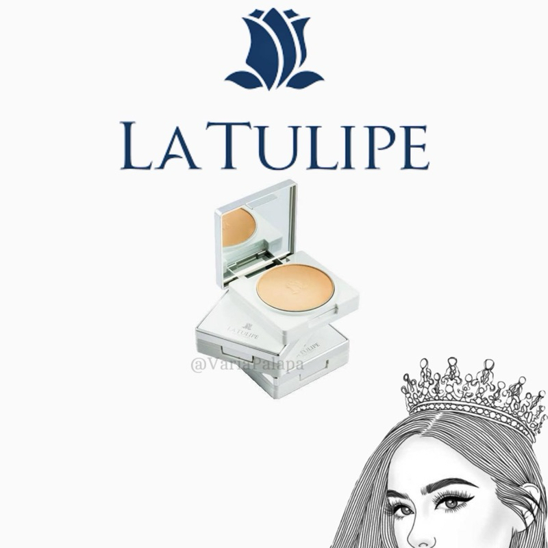 Jual LATULIP Two Function cake fullsize/revil //bedak padat | Shopee ...