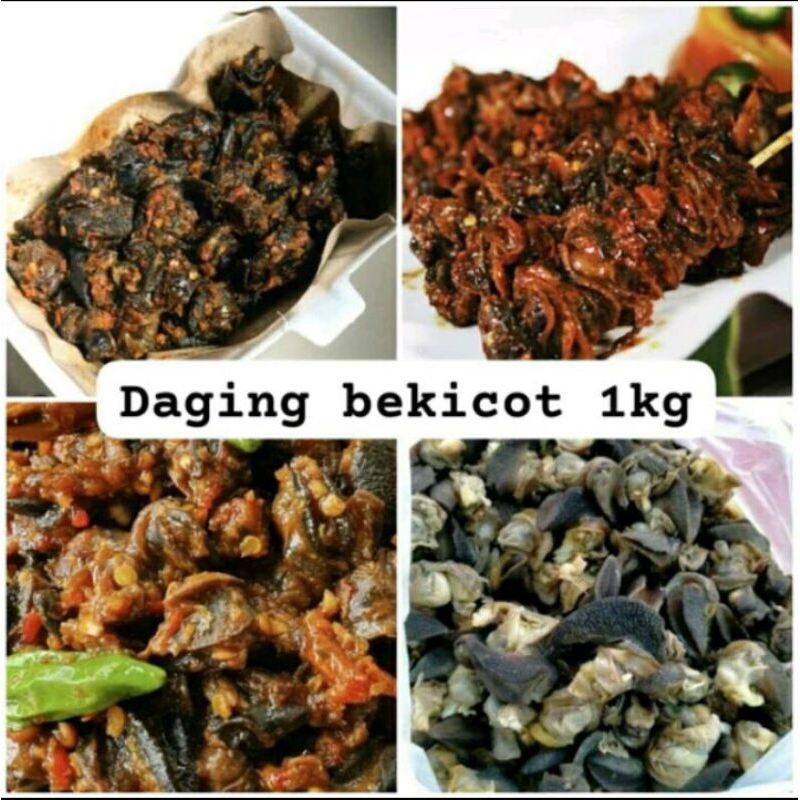 Jual Daging bekicot 02 mentah berat 1 kg cocok buat masak krengsengan ...