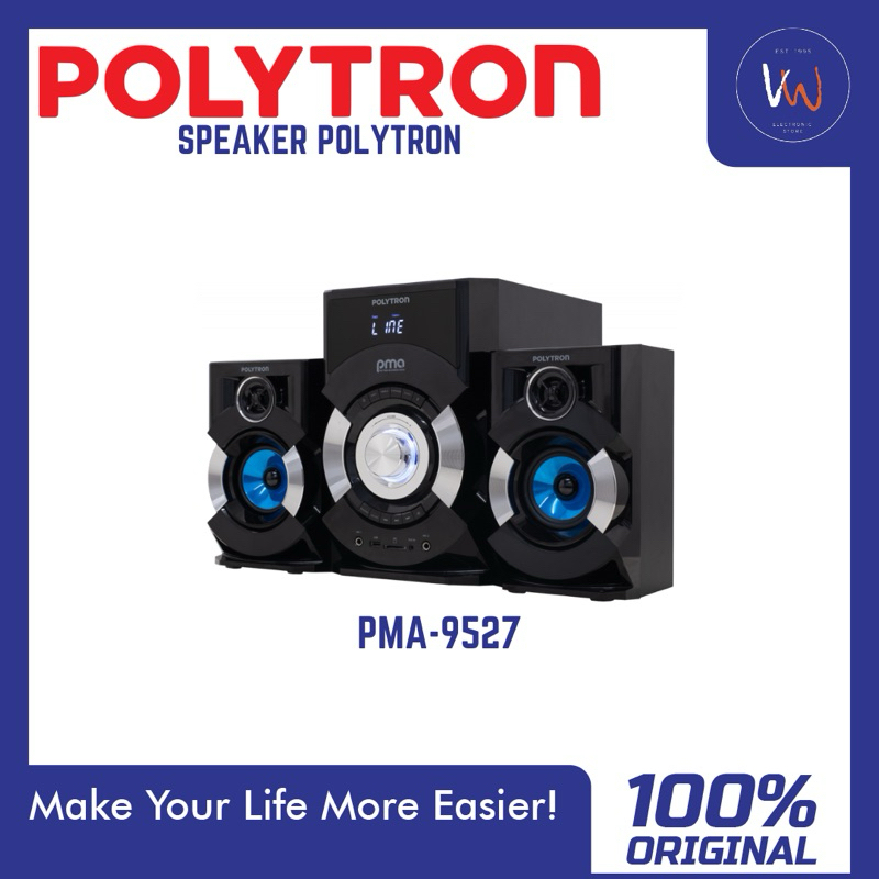 Jual Polytron Multimedia Speaker PMA-9527 / BA | Shopee Indonesia