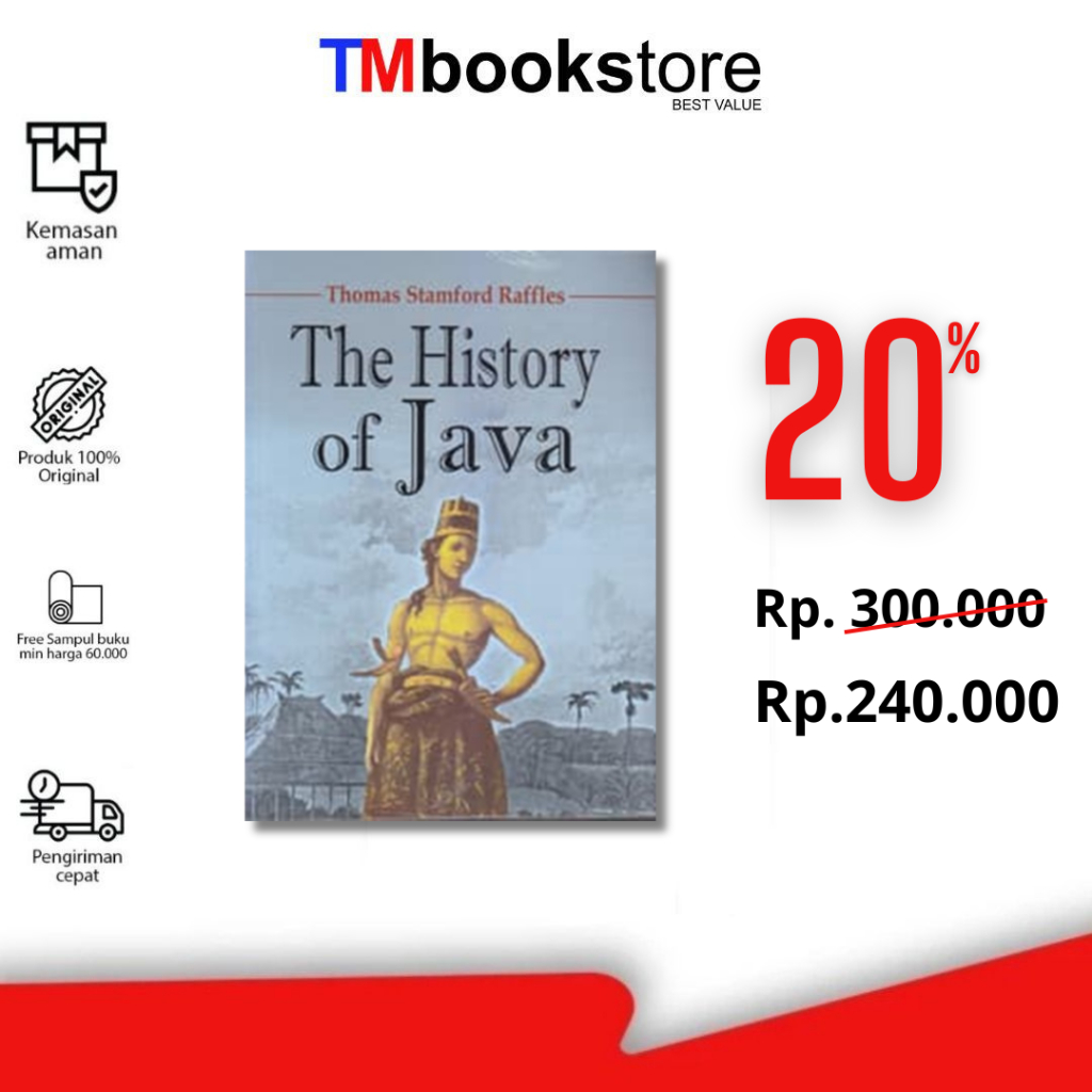 Jual THE HISTORY OF JAVA - THOMAS STAMFORD RAFFLES | Shopee Indonesia