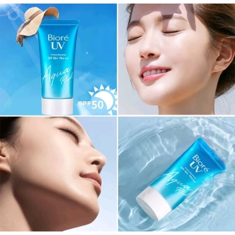 Jual biore uv aqua rich spf50pa++++ | Shopee Indonesia