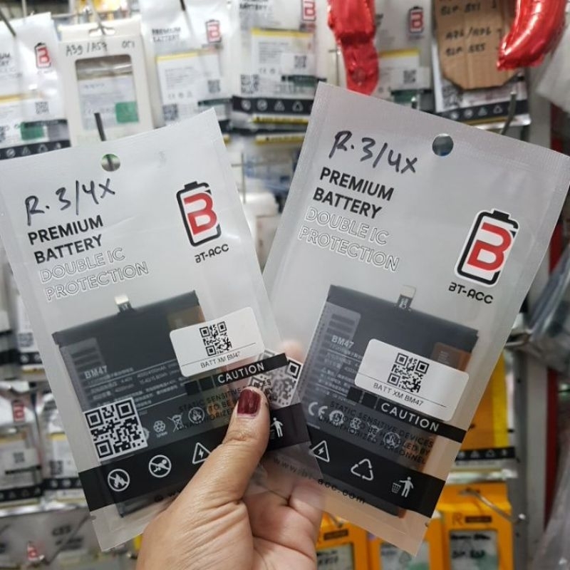 Jual BATTERY PREMIUM BT-ACC XIAOMI/ REDMI 3/3S/4X (BM47) | Shopee Indonesia