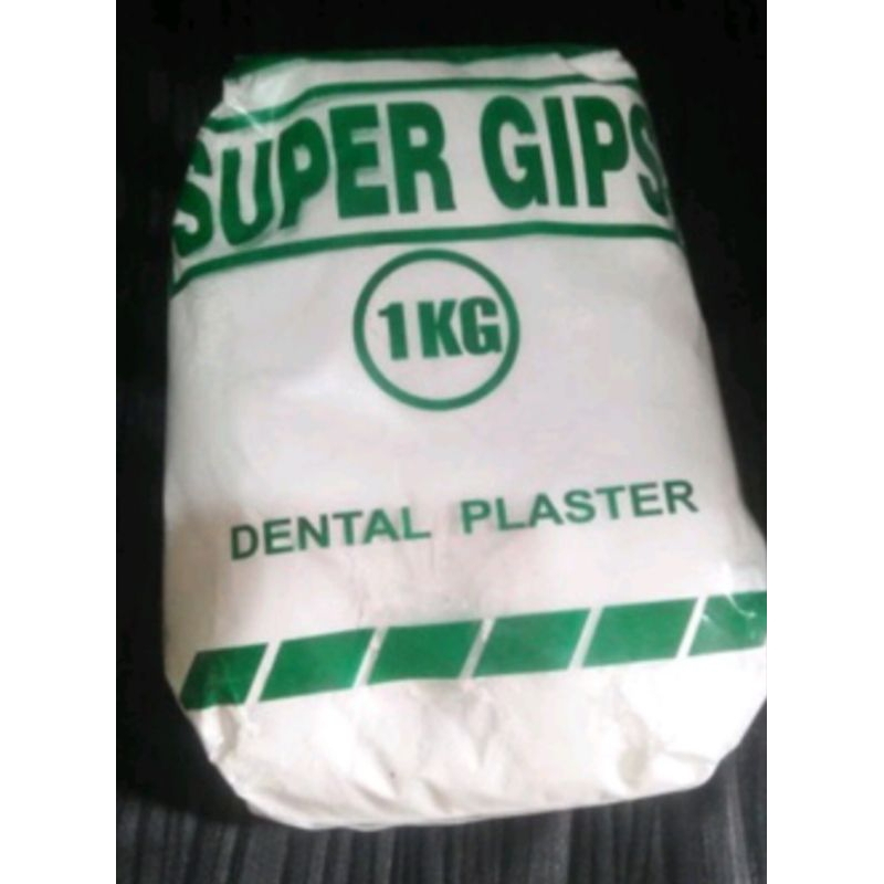 Jual Super GIPS Dental Plester 1kg | Shopee Indonesia