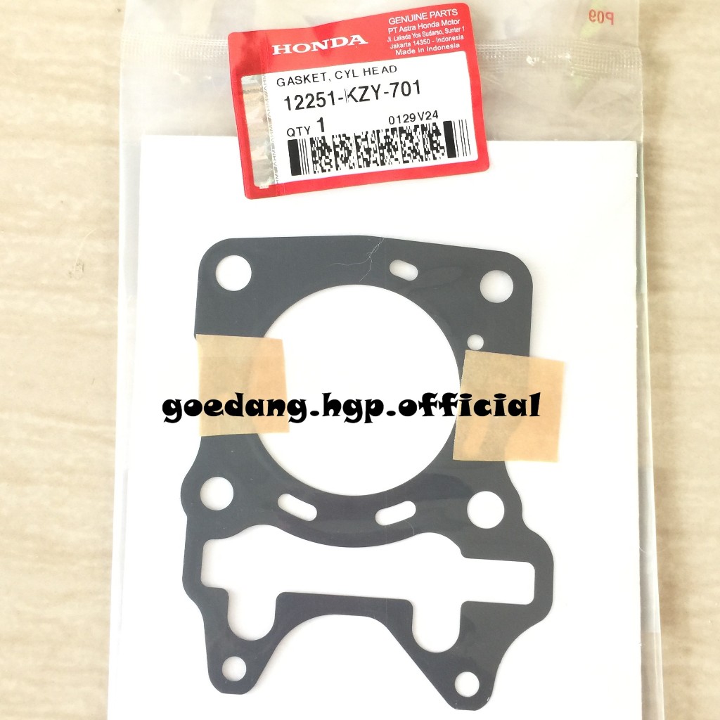 Jual Gasket Cylinder Head Paking Head PCX 150 CBU & VARIO 150 ORIGINAL ...