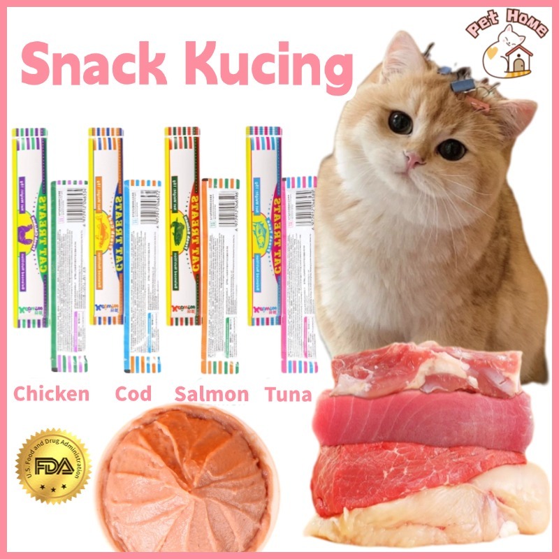 Jual Snack Kucing 50 pcs Cemilan Kucing Murah Protein Bar Snack Makanan ...