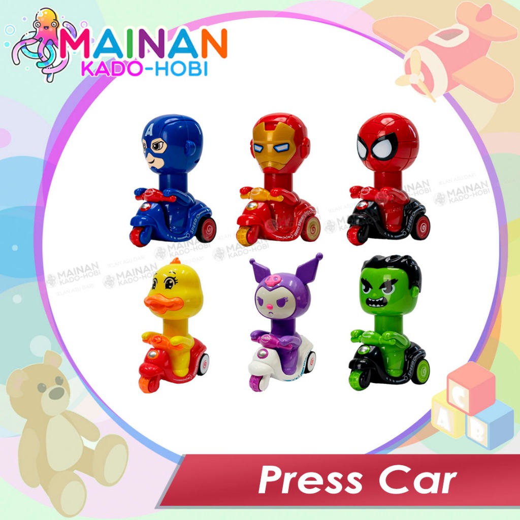 Jual HADIAH LOMBA 17 AGUSTUS KADO LEBARAN MAINAN ANAK PRESS CAR SEPEDA ...