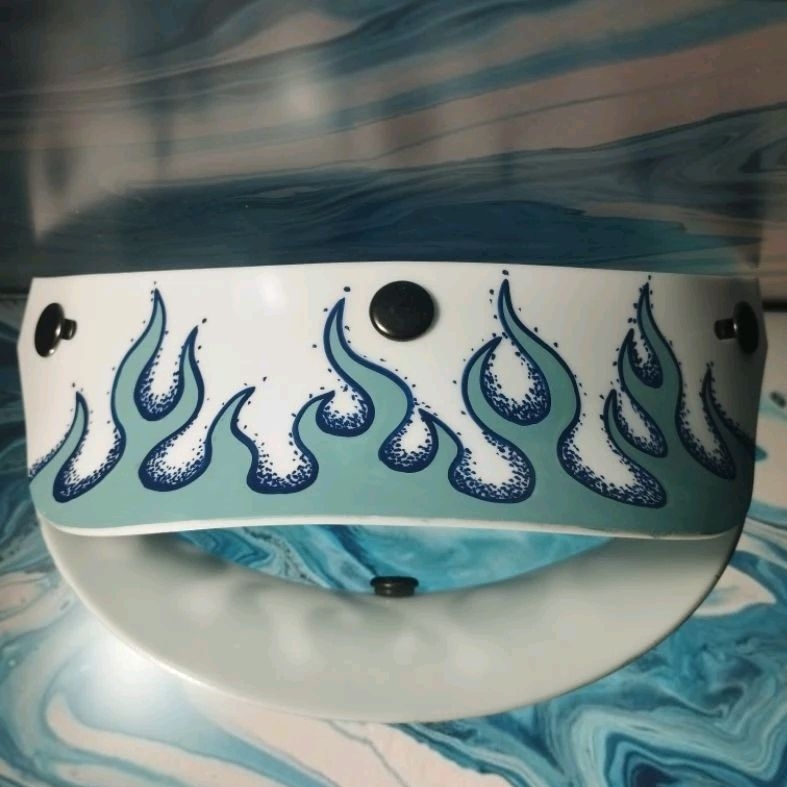 Jual CUSTOM PET/TOPI HELM ORIGINAL HANDPAINTED "Flame Series" | Shopee ...