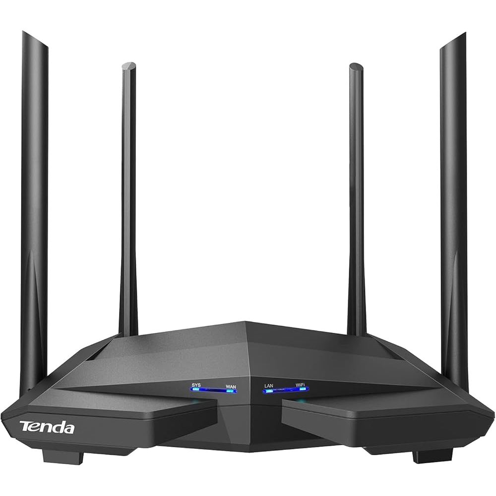 Jual Tenda AC8 AC1200 IPv6 Dual-Band Gigabit Wireless Router Wifi | Shopee Indonesia
