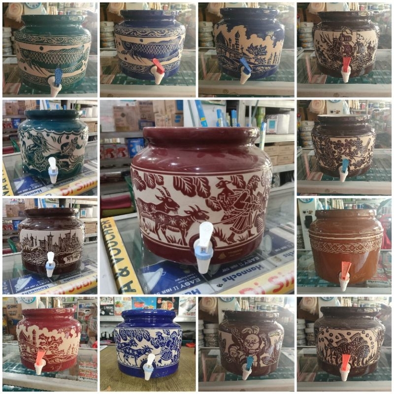 Jual Guci Air Guci keramik dispenser guci | Shopee Indonesia