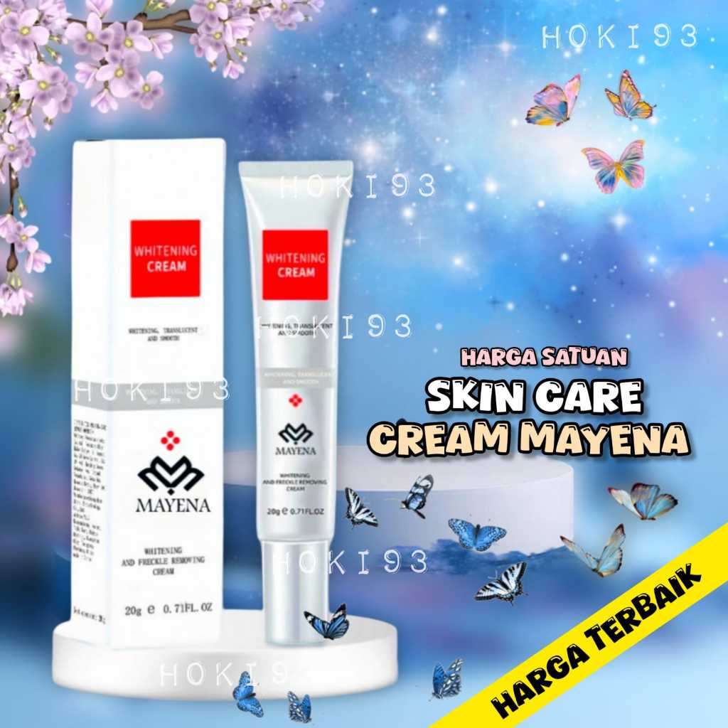 Jual { TERBARU } Krim Flek MAYENA krim anti keriput anti flek hitam ...
