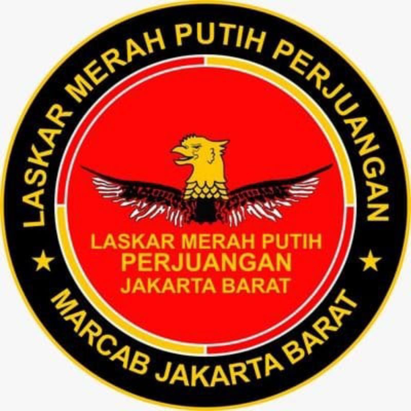 Jual stiker laskar merah putih/stiker ormas/stiker lambang ormas/stiker ...