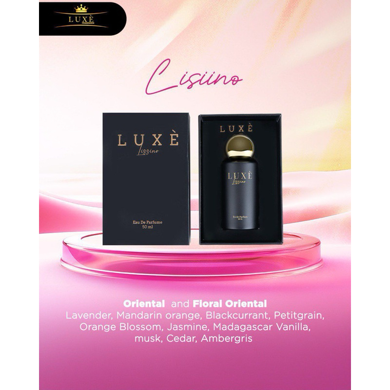 Jual LUXE Fragrance "LISSINO" Eau De Parfum 50 ML | Shopee Indonesia