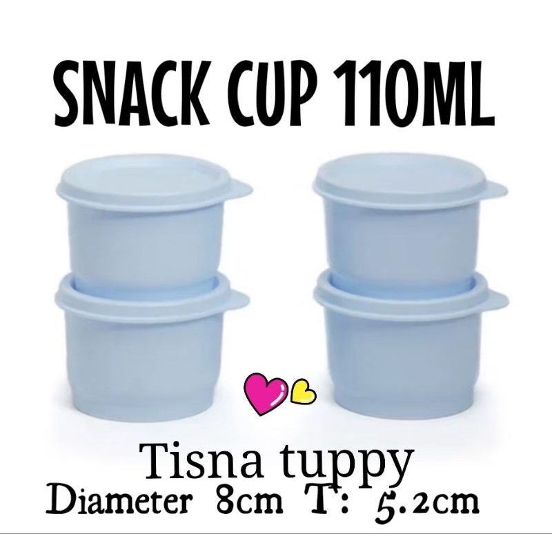 Jual snack cup tupperware wadah makanan warna agustus 2024 jual harga ...
