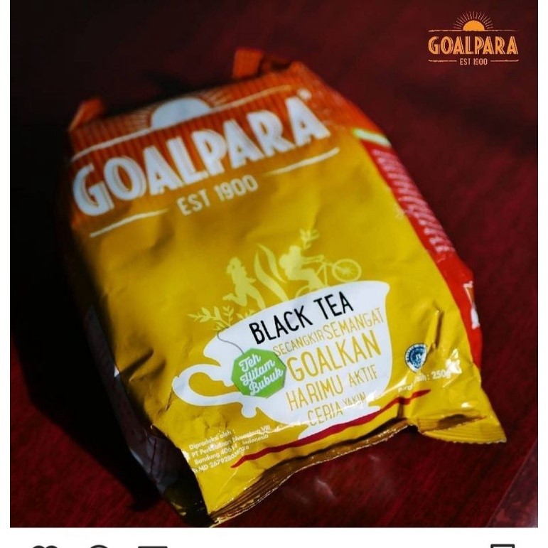 Jual Teh Bubuk GOALPARA 250GR / Teh Tubruk Tarik/Wedang/ Thai Tea ...
