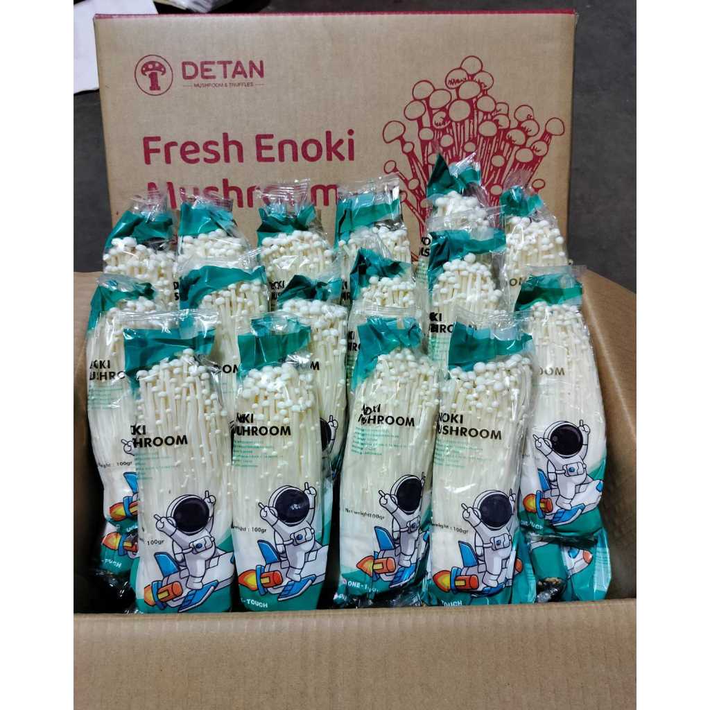Jual Jamur Enoki Bungkus Hijau premium | Shopee Indonesia