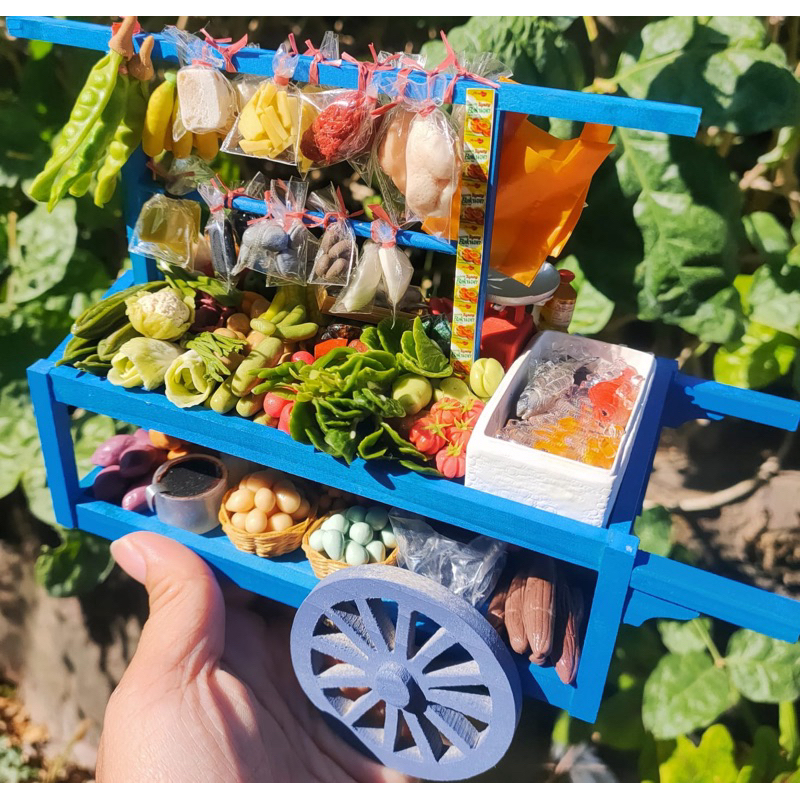 Jual Miniatur Gerobak Sayur | Shopee Indonesia