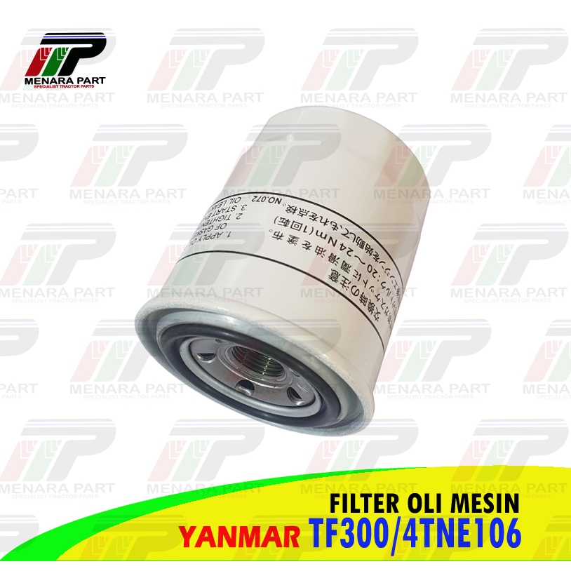 Jual 119005-35170 FILTER OLI MESIN YANMAR TF300 - 4TNE106 | Shopee ...