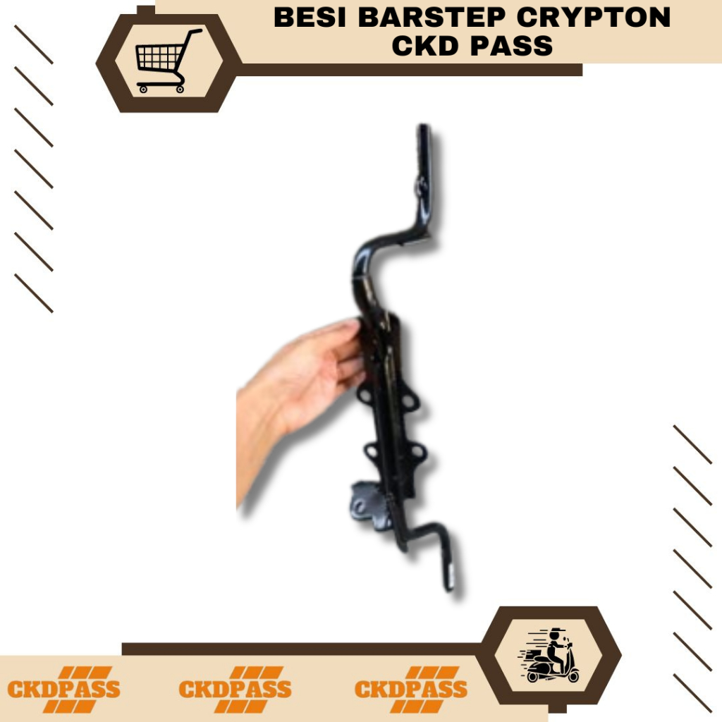 Jual BESI BARSTEP CRYPTON CKD PASS || BESI BAR STEP FOOT STEP DUDUKAN STEP DEPAN YAMAHA CRYPTON ...