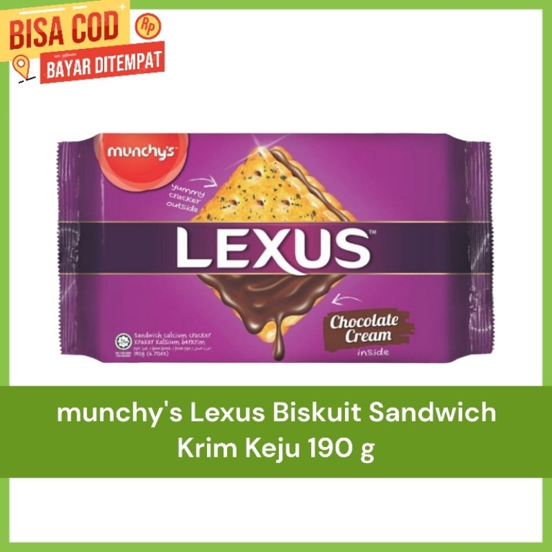 Jual munchy's Lexus Biskuit Sandwich Selai Kacang 190 g | Shopee Indonesia
