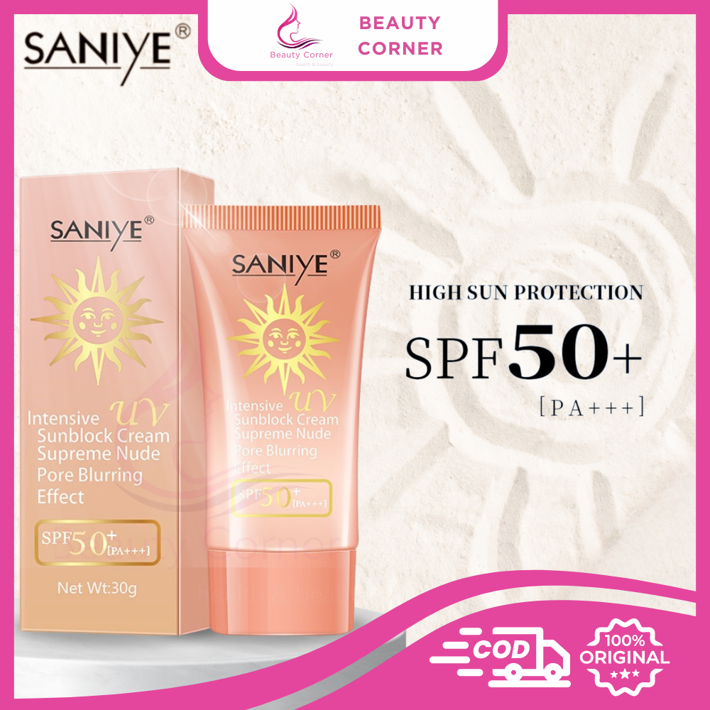 Jual Saniye Intensive UV Sunscreen SPF 50 PA+++ | Shopee Indonesia