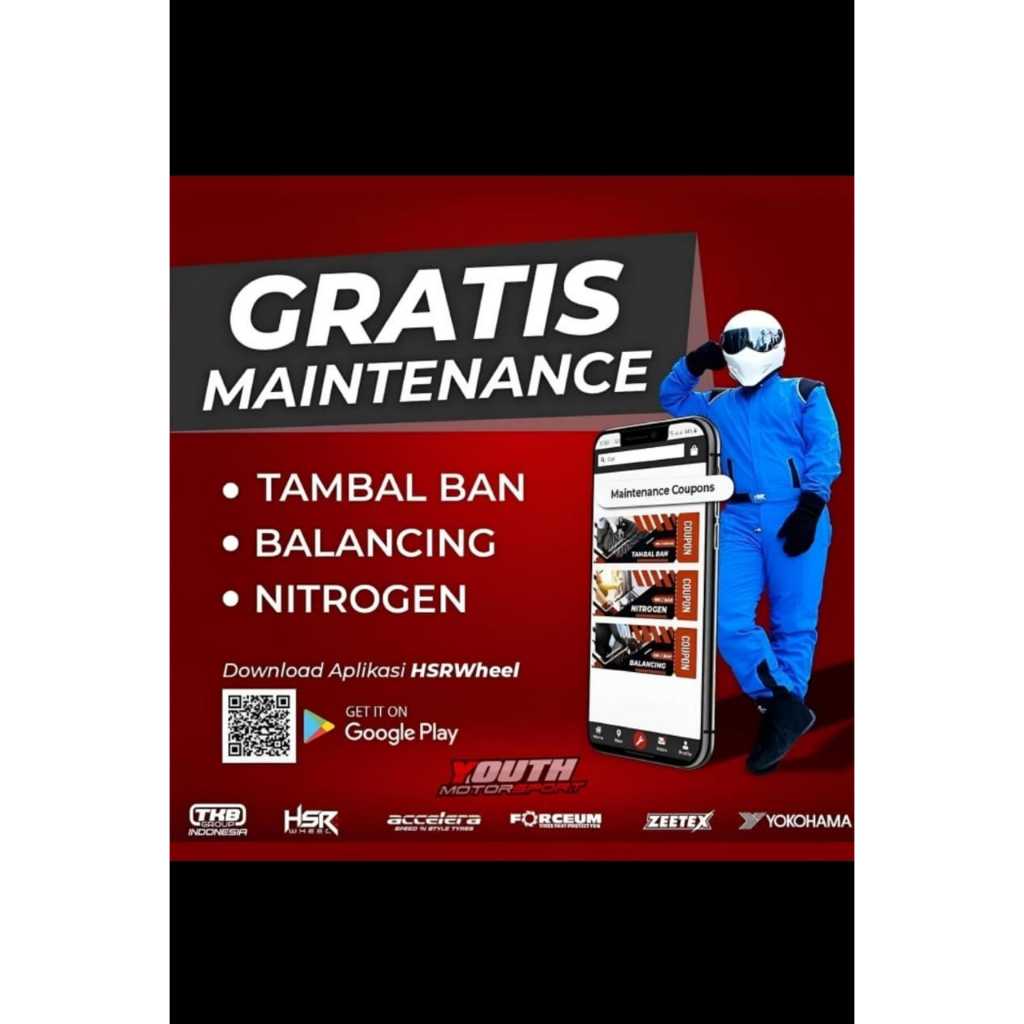 Jual velg r17 model rpf hsr nx spo 4x114,3 untuk avanza,xenia,livina ...