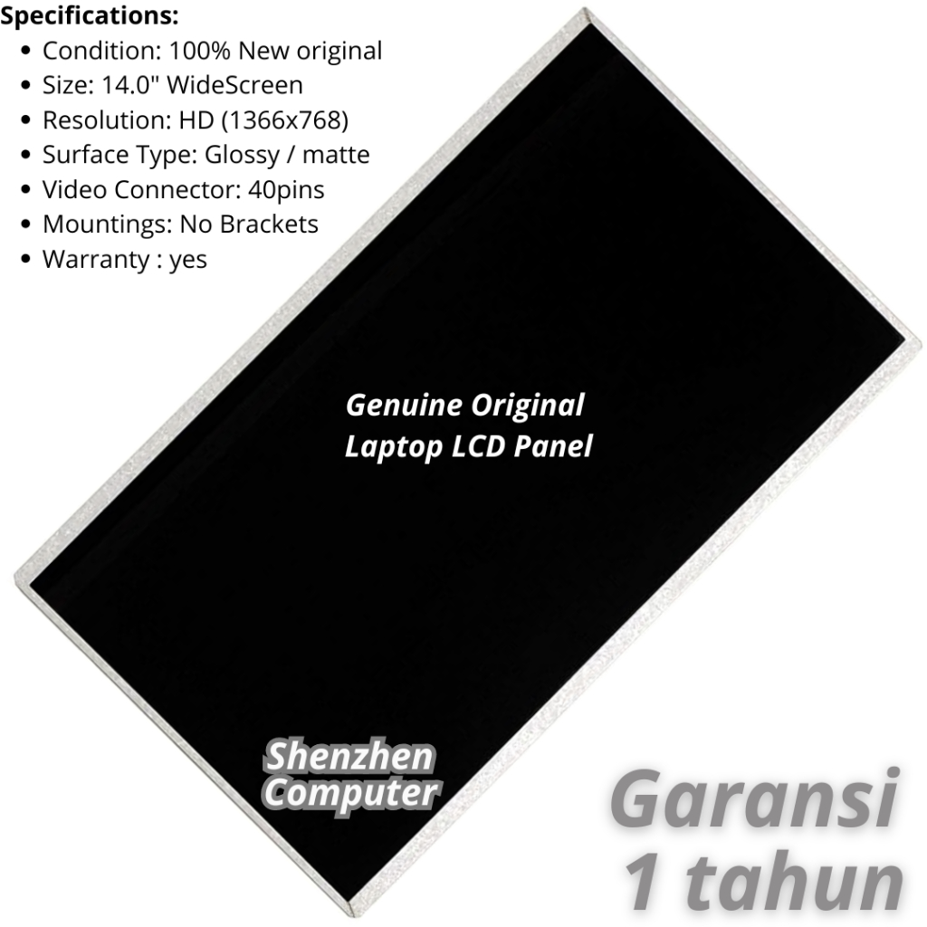 Jual Layar LCD Acer Aspire 4738 4738G 4738Z 4752 4752G monitor panel ...