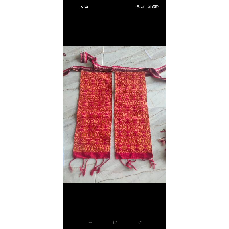 Jual cawat kain sidan Cawat khas Dayak iban | Shopee Indonesia
