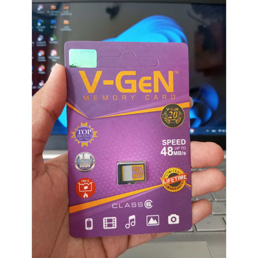 Jual V-Gen Memory Card 8 GB V-GEN Micro SD 8GB Class 6 Memory HP, CCTV ...