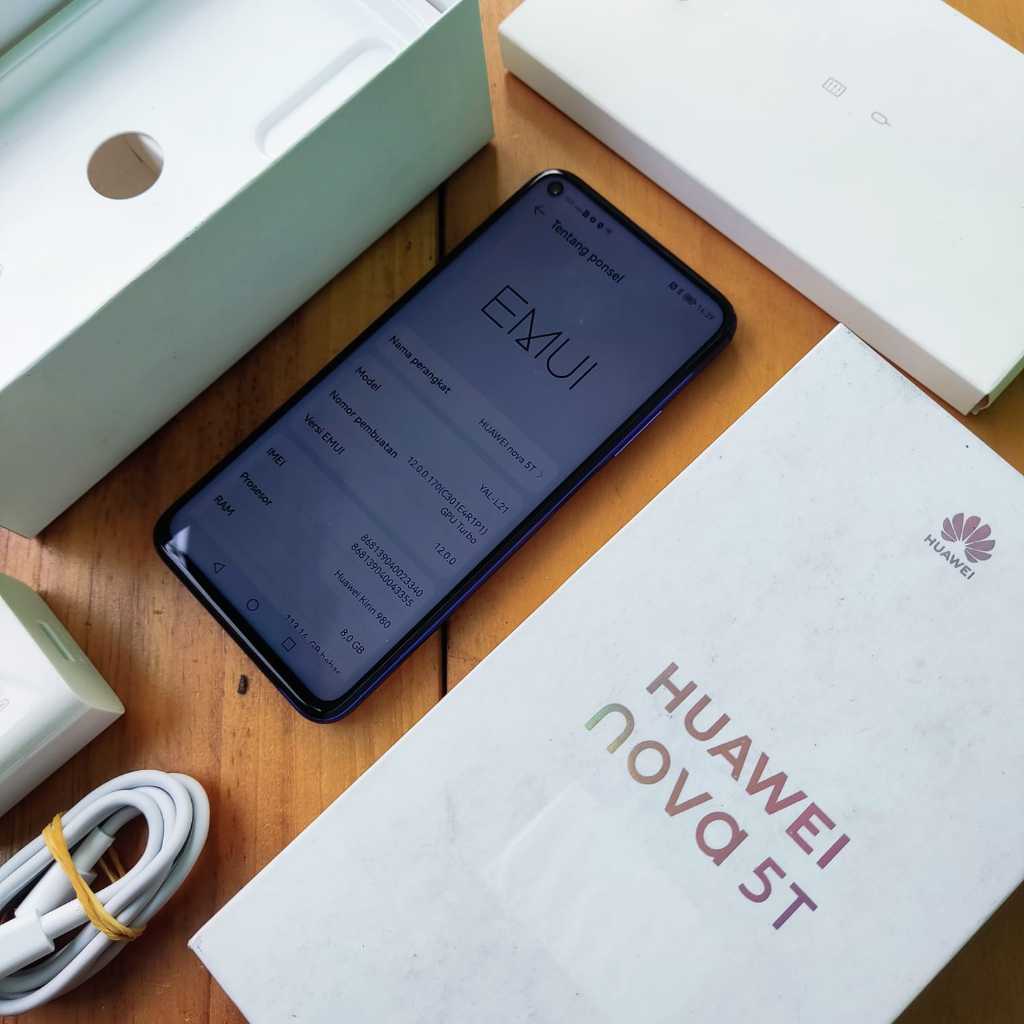 Jual HUAWEI NOVA 5T SECOND 8/128GB HANDPHONE SECOND HP SEKEN HP BEKAS ...