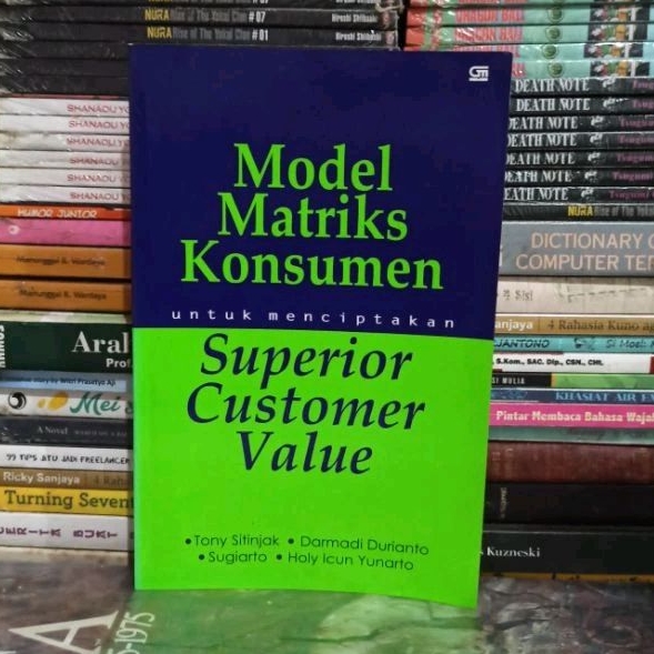 Jual Buku Original Model Matriks Konsumen untuk menciptakan Superior ...