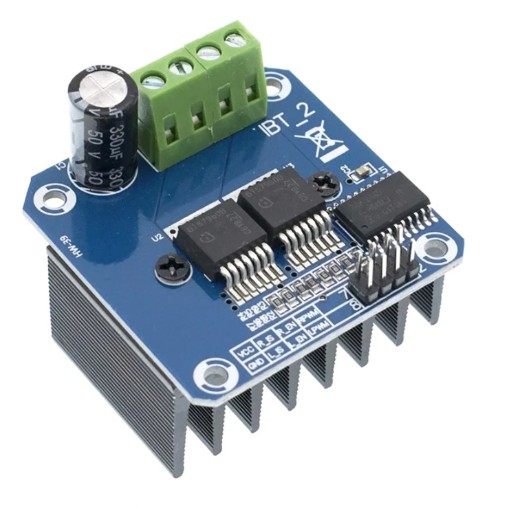 Jual BTS7960 43A Double H-bridge High-Power Motor Driver Module Robot ...