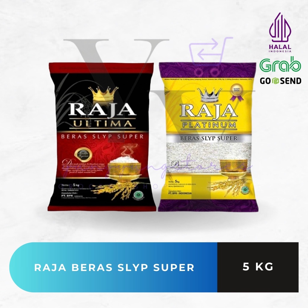 Jual Beras Slip / Slyp Super Raja Ultima / Platinum 5 kg | Shopee Indonesia