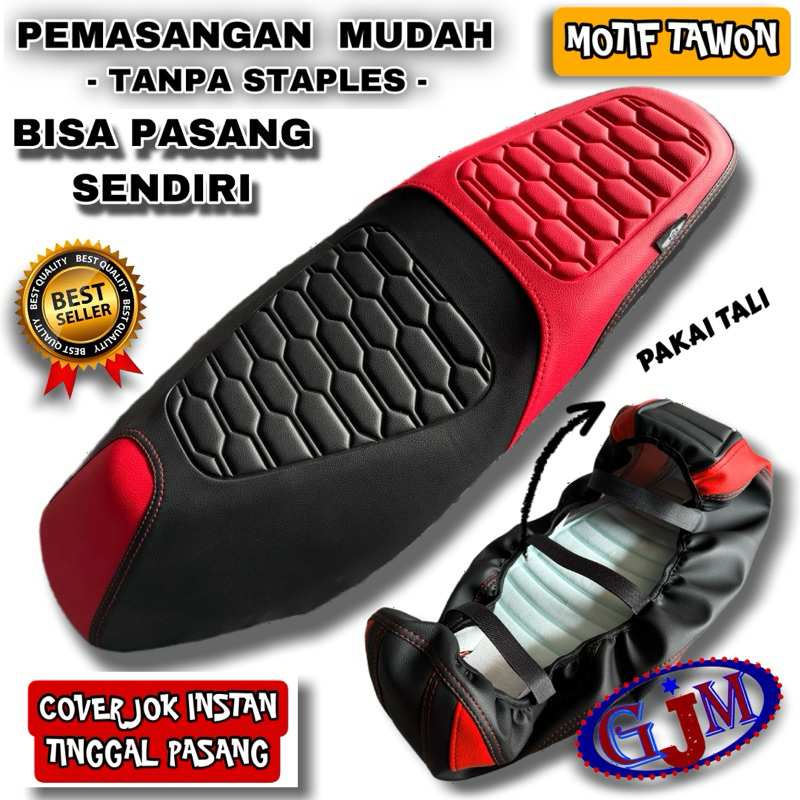 Jual COVER JOK MOTOR MODEL SARANG TAWON ( PAKAI TALI ) ,BISA PASANG ...