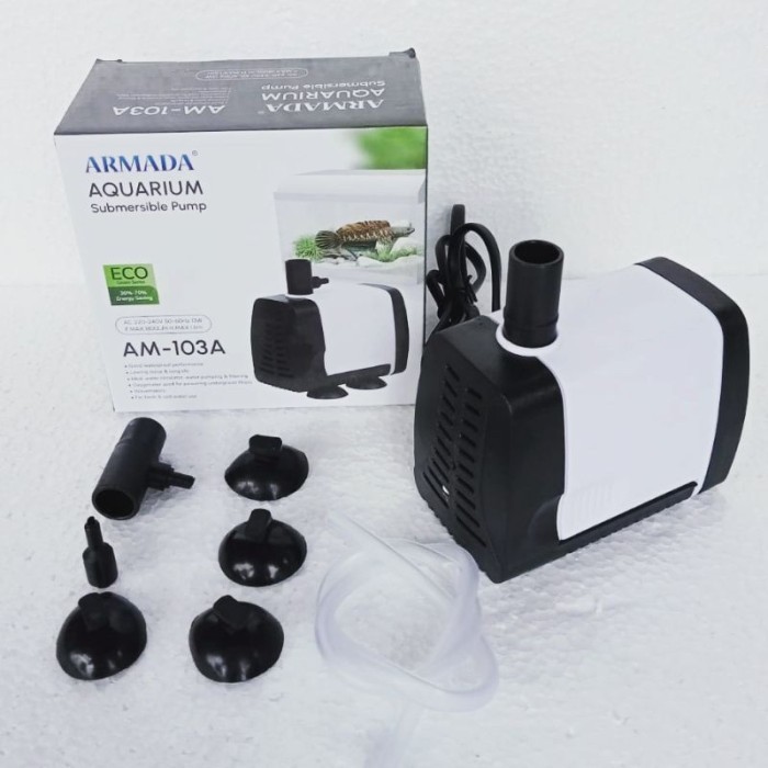 Jual ARMADA AM 104A POMPA AQUARIUM KOLAM CELUP WATER PUMP LOW WATT ...
