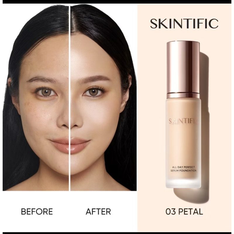 Jual Foundation skintific shade petal (preloved) | Shopee Indonesia