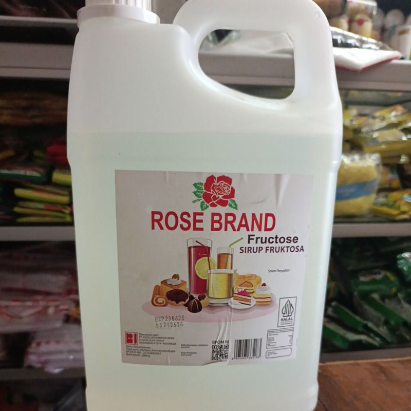 Jual gula cair rose brand 5kg sirup fruktosa | Shopee Indonesia