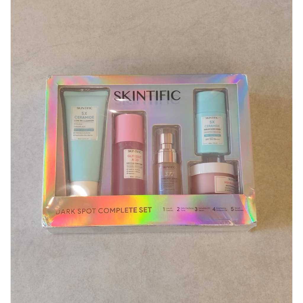 Jual SKIN.TIFIC - Dark Spot Complete Set/Ecer 5X Ceramide Low Ph ...
